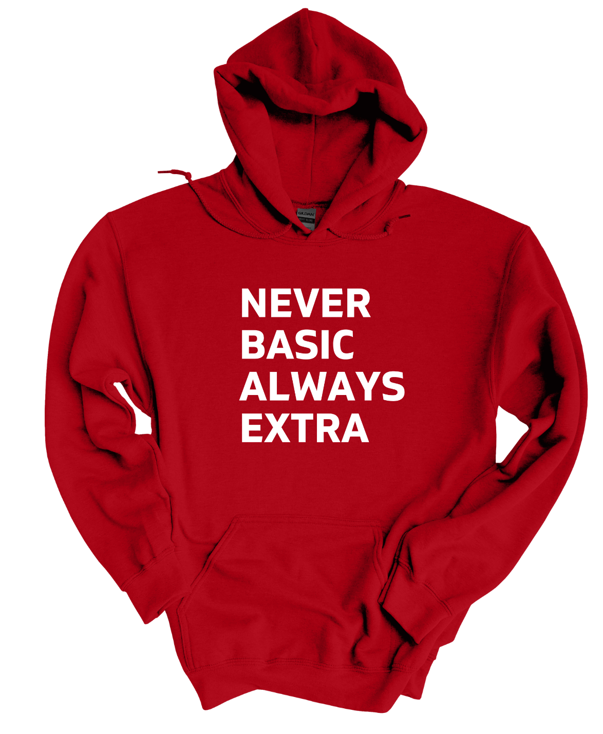 Never Basic Always Extra Hoodie – Expressionsinc